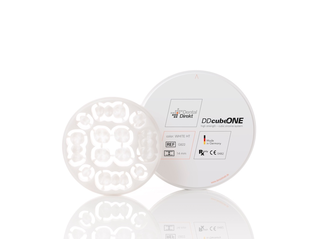 DD cubeONE | Zircone extra-translucide haute résistance - PX France